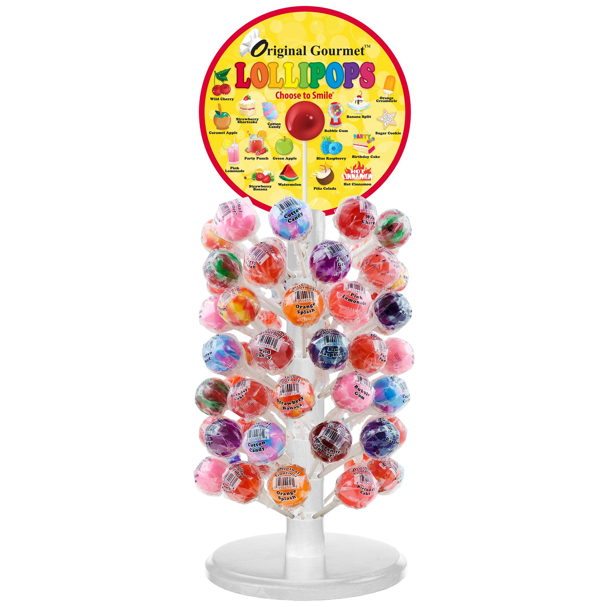 Original Counter Display + 120 Lollipops – Original Gourmet Food Co